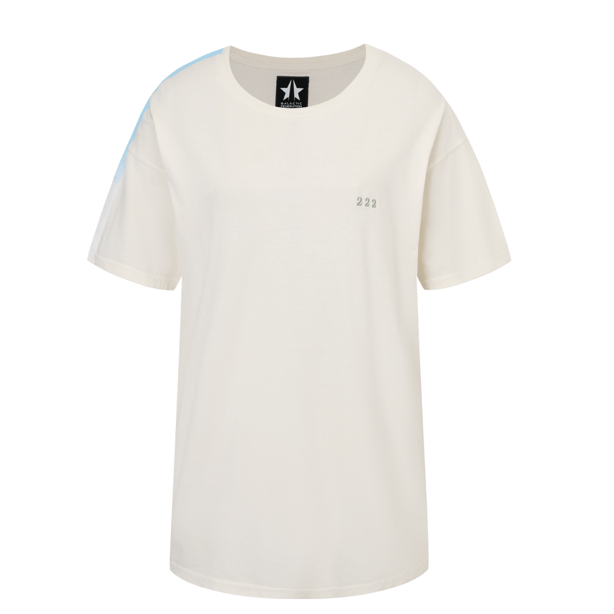 222 T-Shirt in Bone – Galactic Federation of Light
